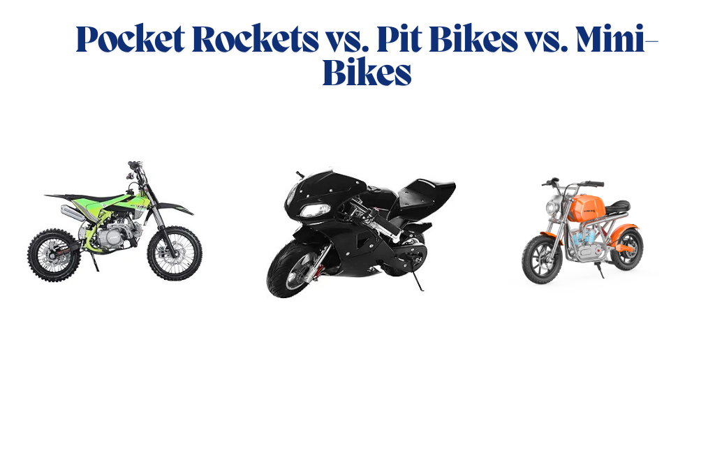 Pocket Rockets vs. Pit Bikes vs. Mini-Bikes: How to Tell Them Apart ...