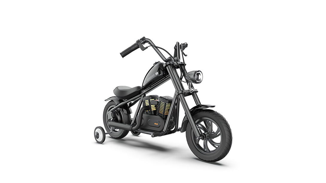 HYPER GOGO Cruiser 12 Plus - Premium Junior Chopper E-motorcycle for Kids