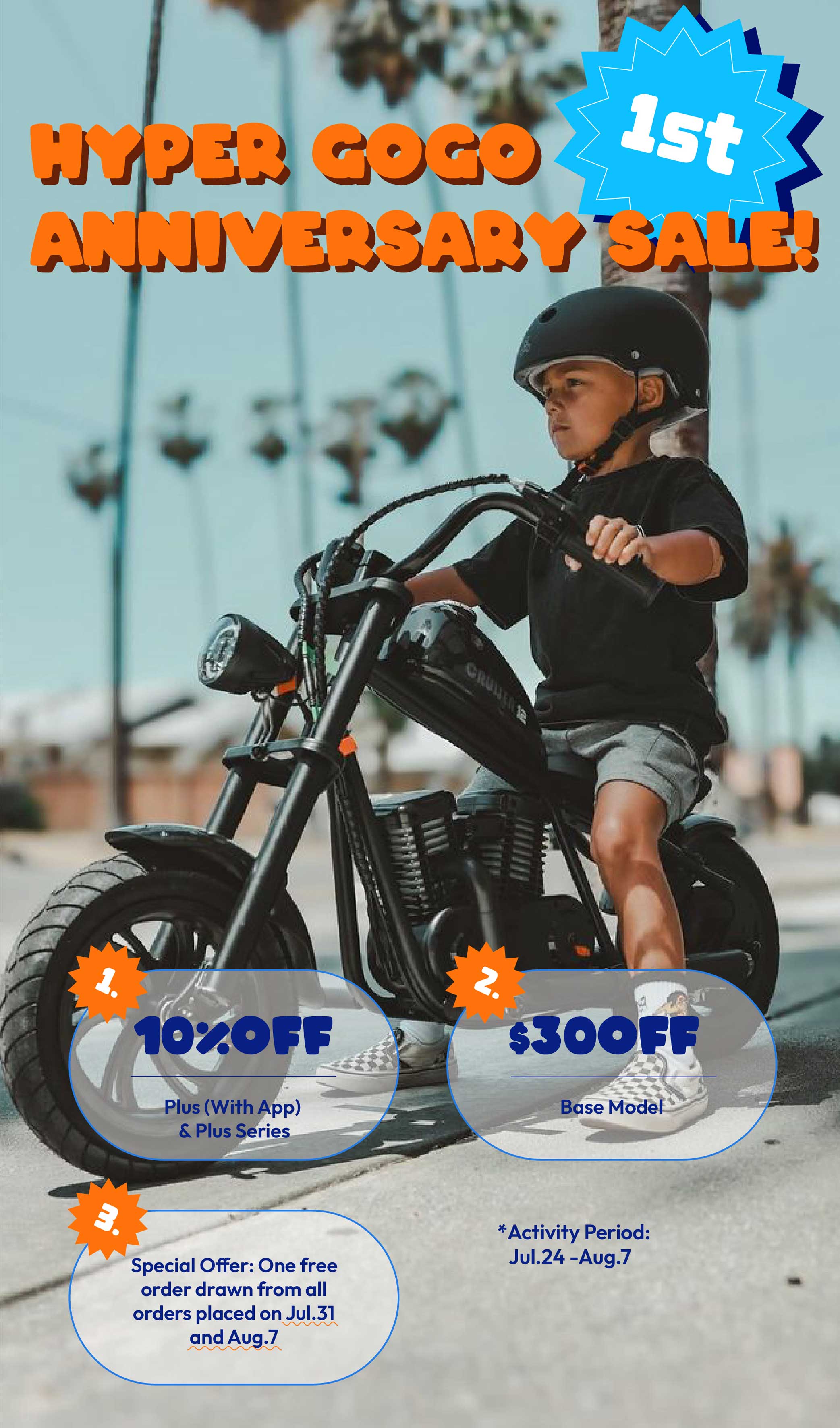 HYPER GOGO Official Electric Motorcycles for Kids | Best Ride-on Toys